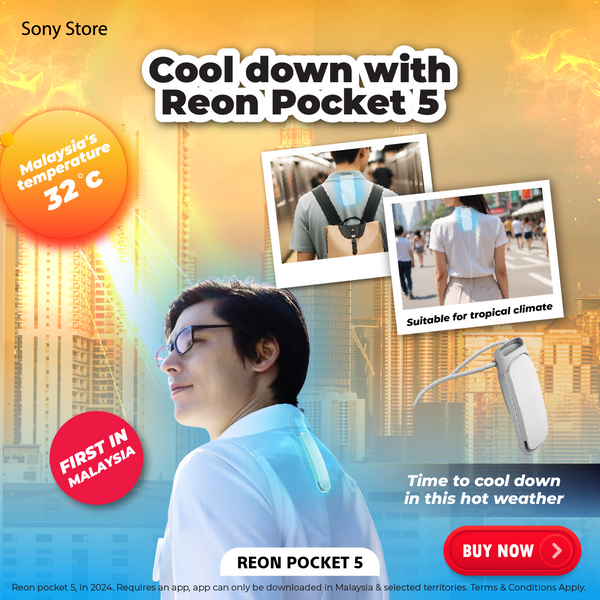 Sony Store Online Malaysia | REON POCKET 5 - Wearable Cooling & Warming Device