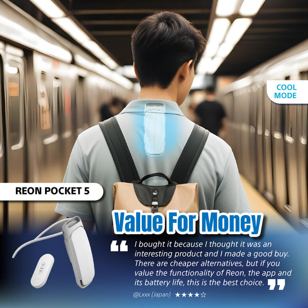 Sony Store Online Malaysia | REON POCKET 5 - Wearable Cooling & Warming ...