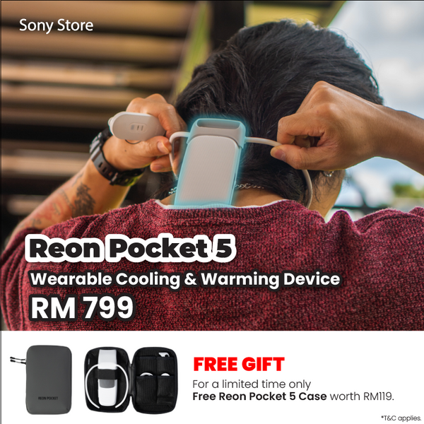 Sony Store Online Malaysia | REON POCKET 5 - Wearable Cooling & Warming ...